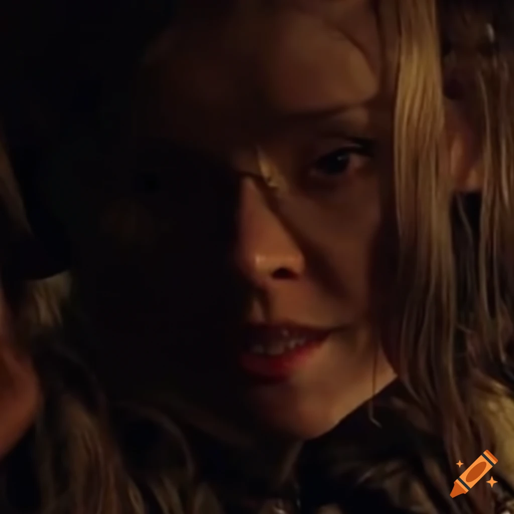 Anna paquin transforming into a canine being on Craiyon