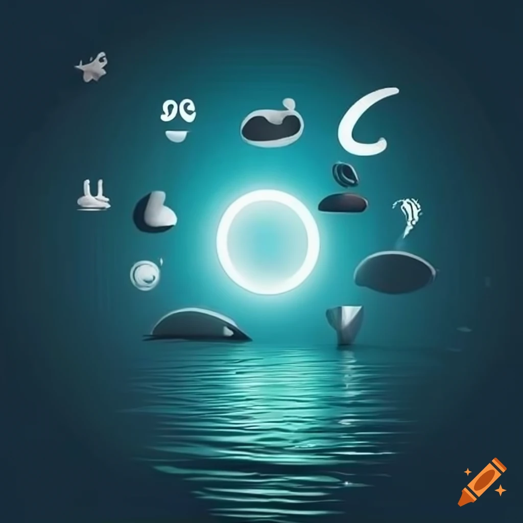 Mobile app with dream symbol collection on Craiyon