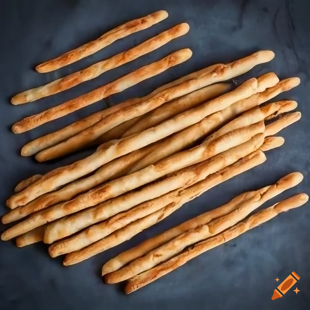 Crispy breadsticks