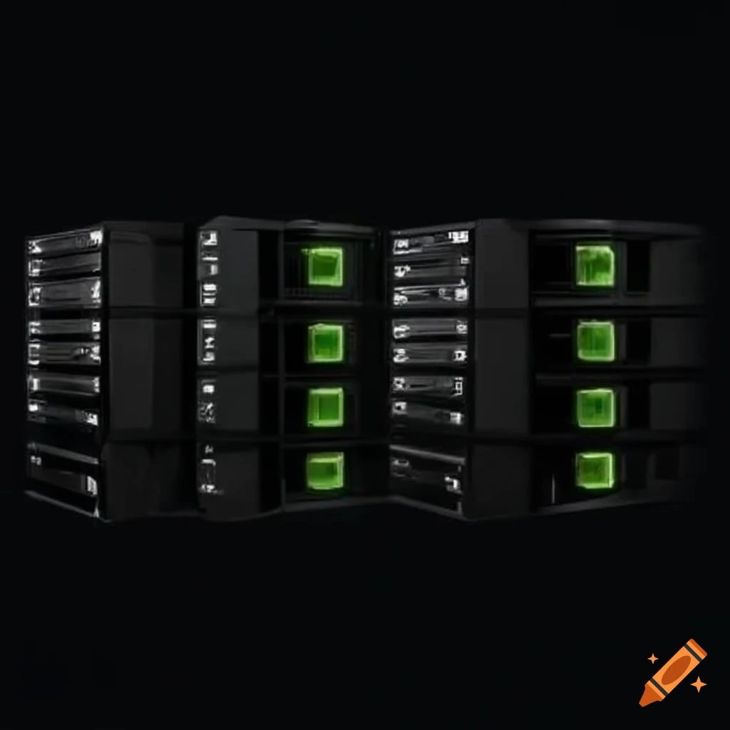 Illustration of server mode change on Craiyon