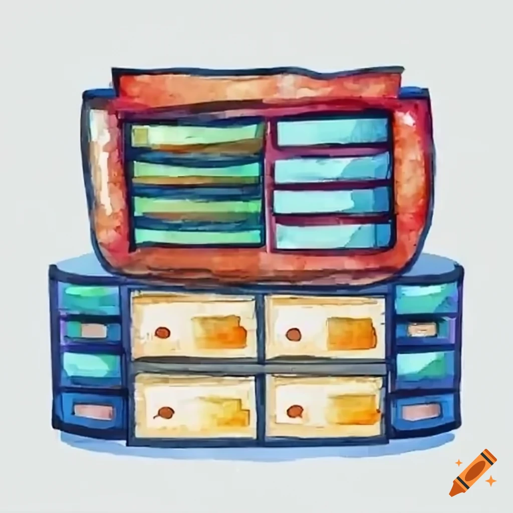 Image of a server operator on Craiyon