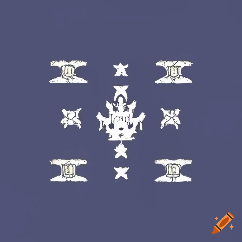 Emperor's flag on Craiyon