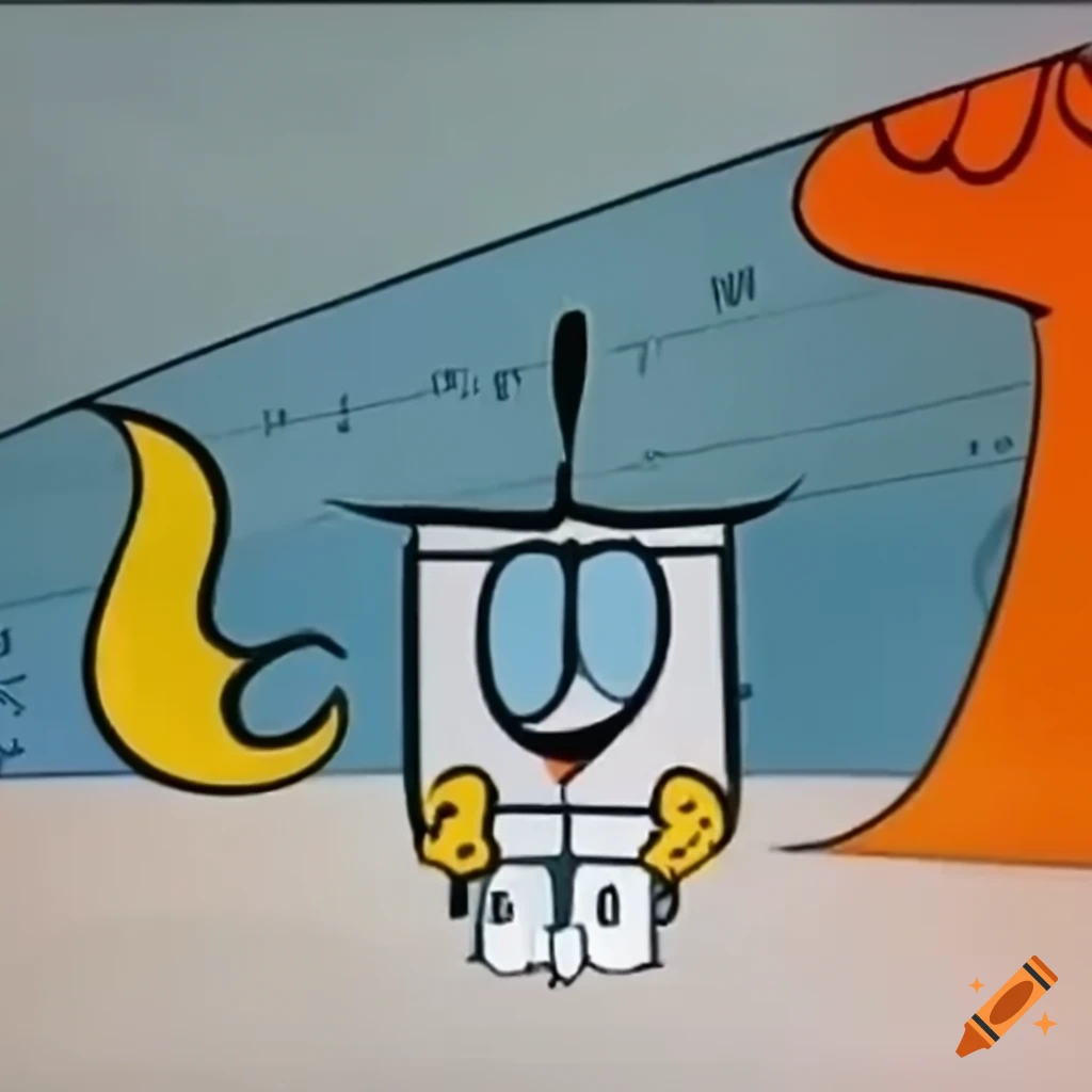 Dexter's laboratory cartoon image on Craiyon