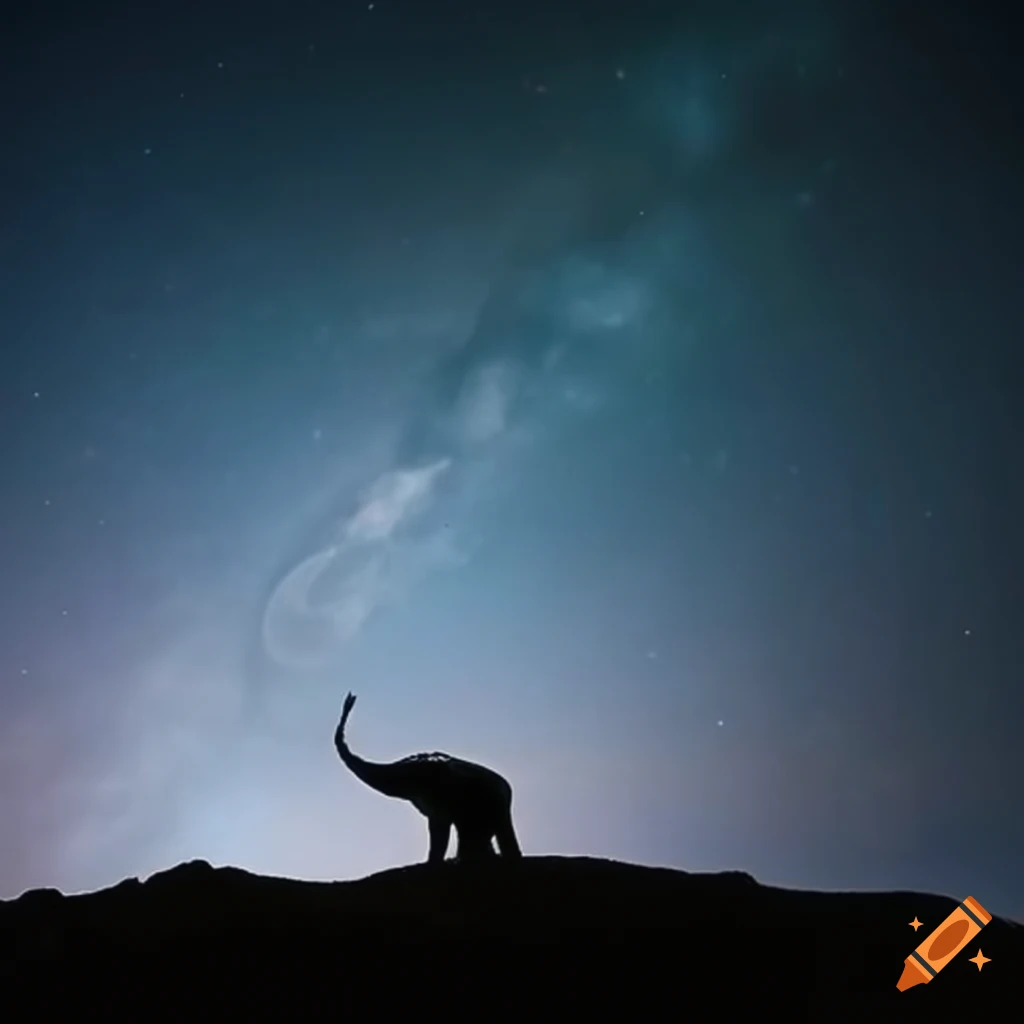 Photography of unique wildlife on the moon on Craiyon