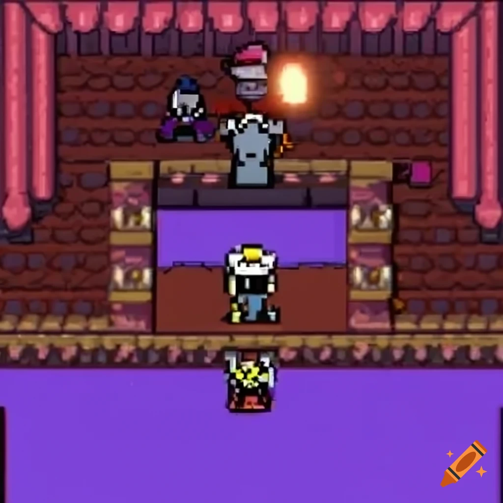 Undertale game meets image on Craiyon