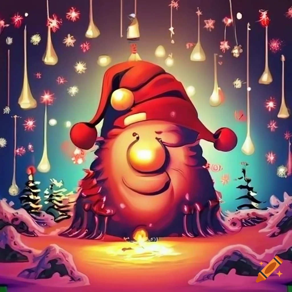 Iconic christmas cartoon artwork on Craiyon