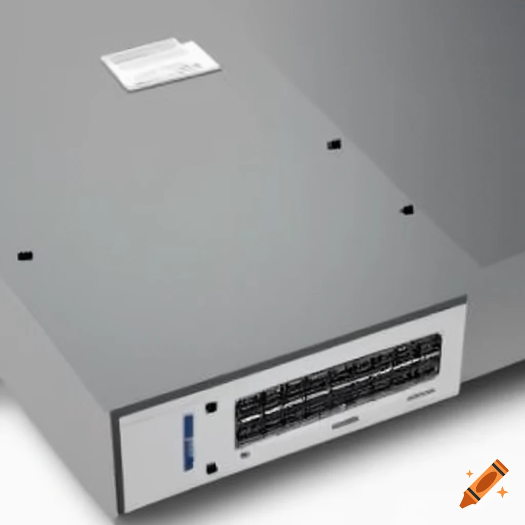 Image of a large server in a data center