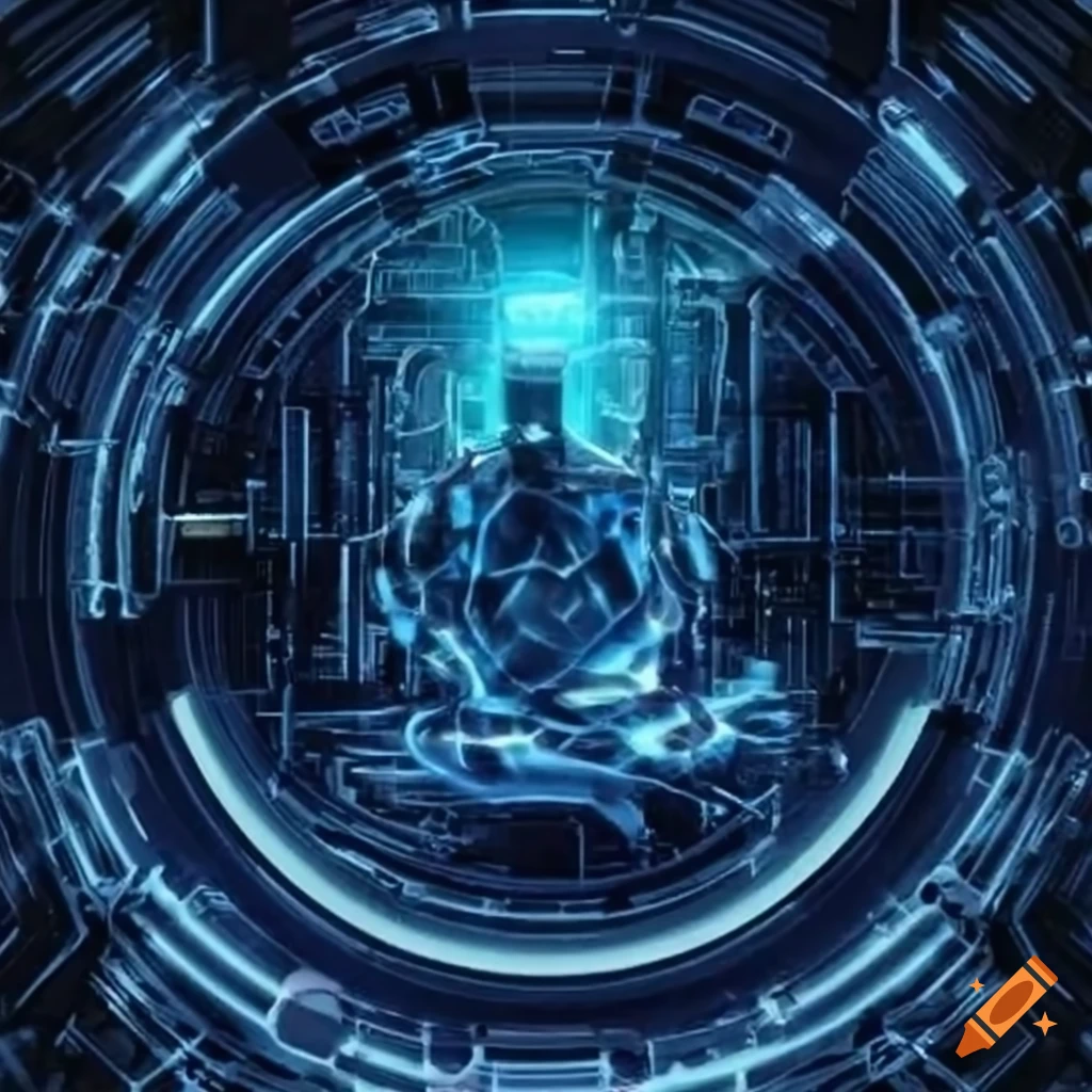 Cyberpunk sigil artwork on Craiyon