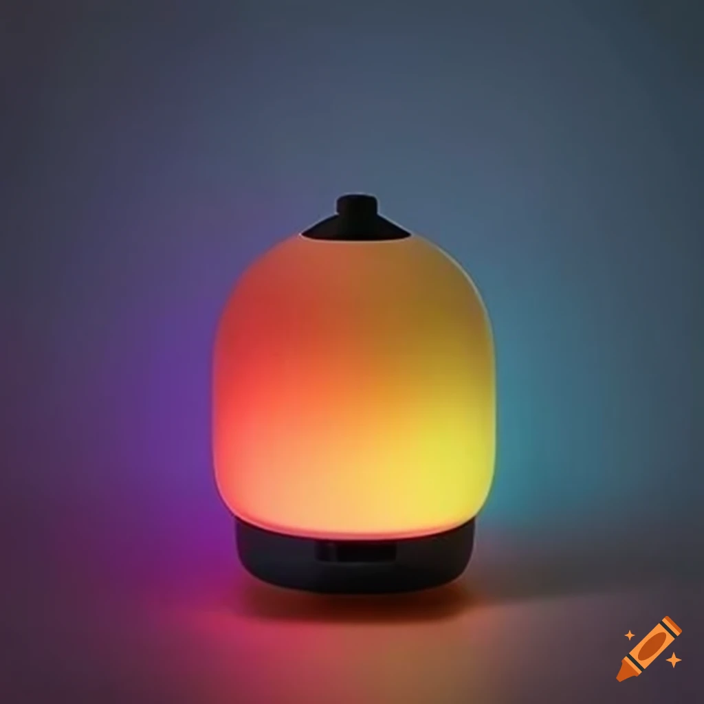 Colorful pet-shaped air humidifier and essential oil diffuser on Craiyon