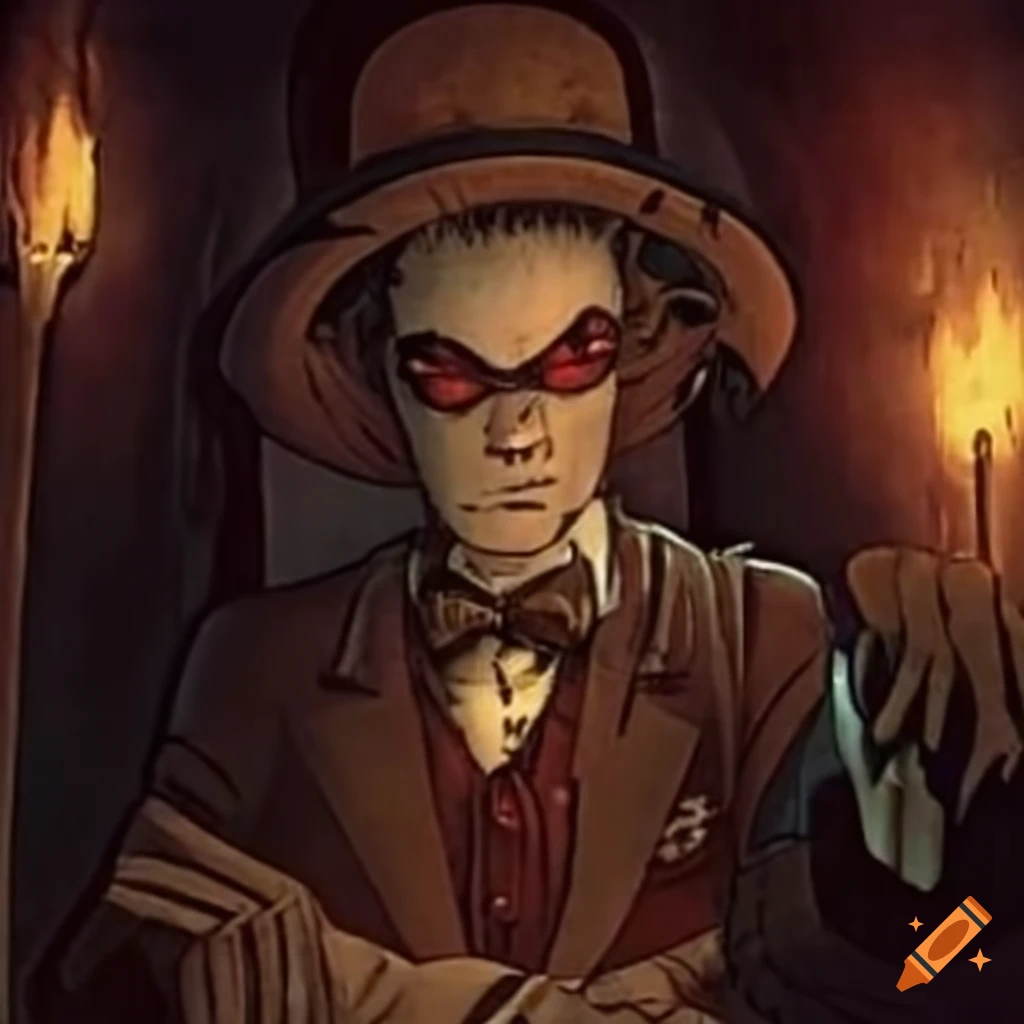 Cover of criminal underworld adventures on Craiyon