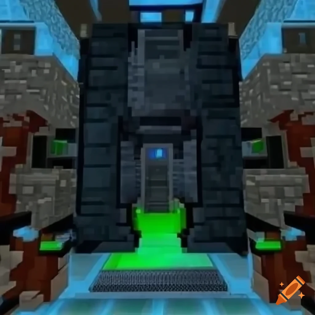 Bedrock skygen servers logo on Craiyon