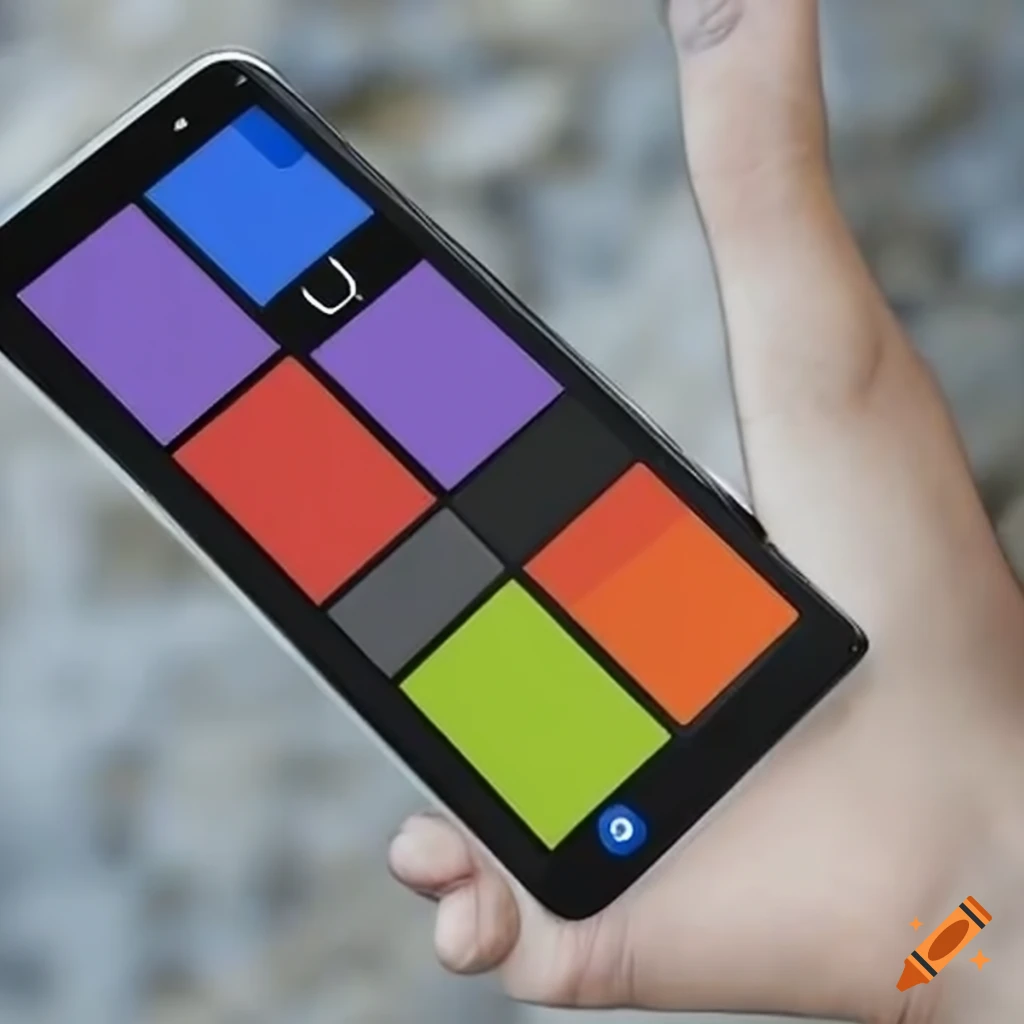 Windows phone on Craiyon