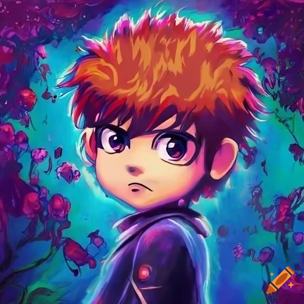 Vibrant and colorful artwork of scott pilgrim in studio ghibli style on ...