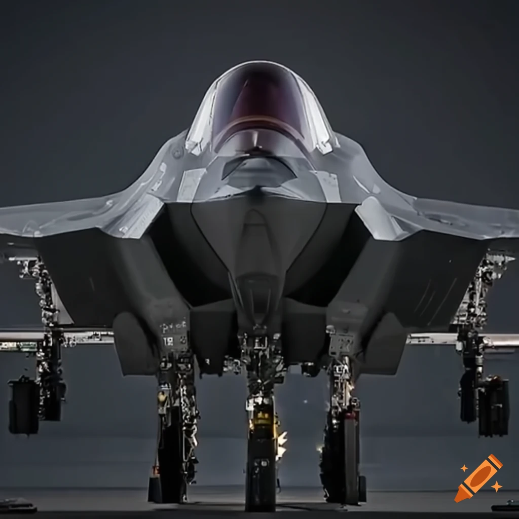 F-35 lightning ii aircraft on Craiyon