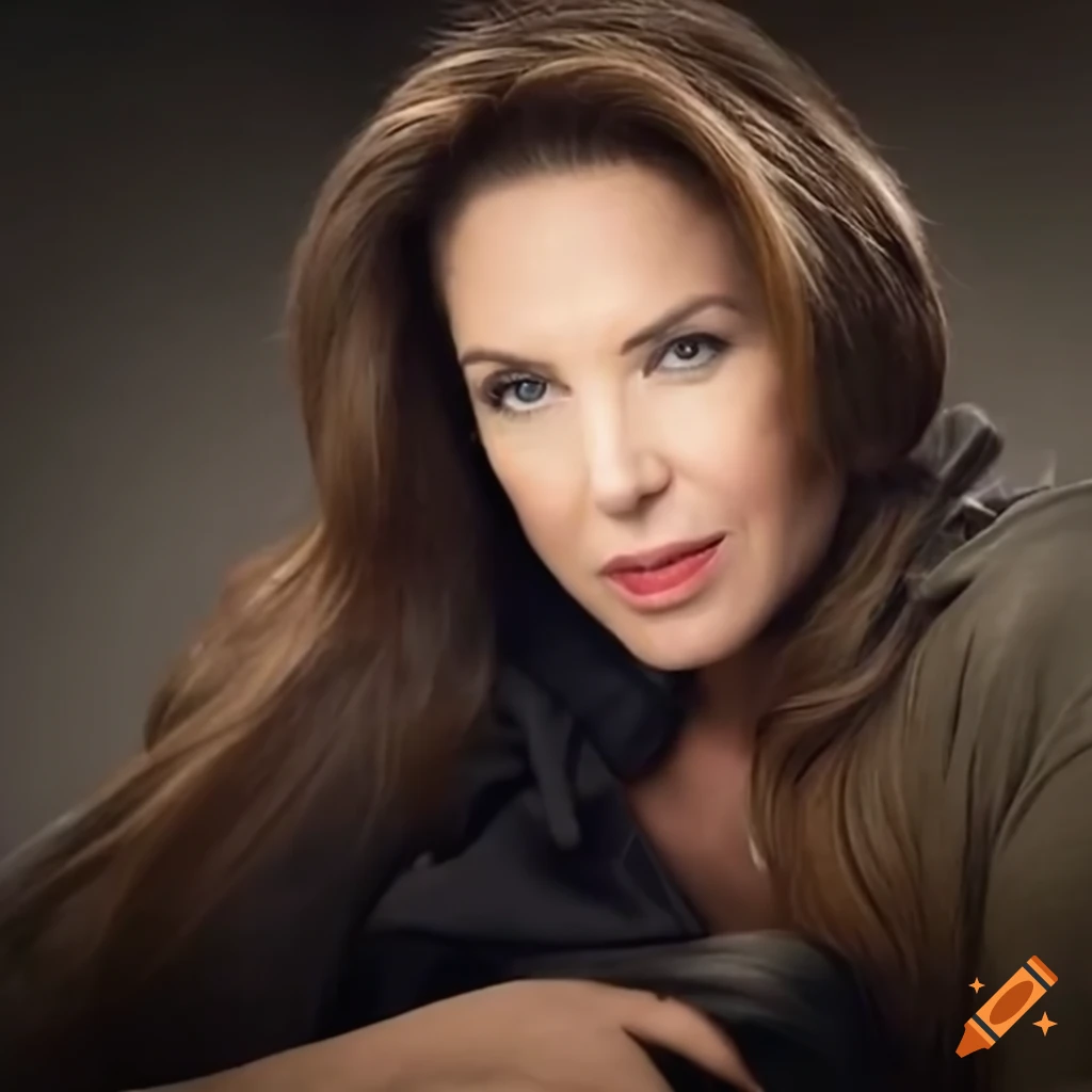 Portrait of darya folsom, kron4 journalist on Craiyon