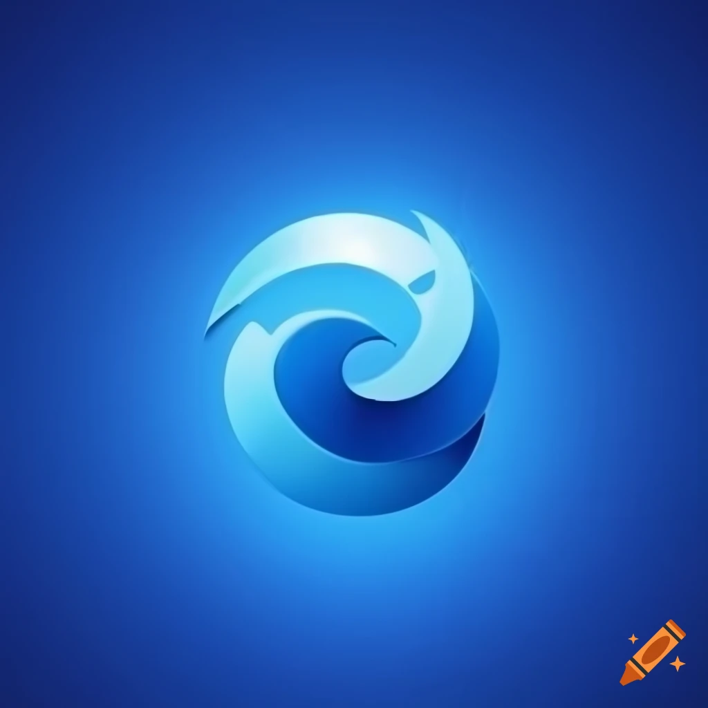 Blue logo for service development