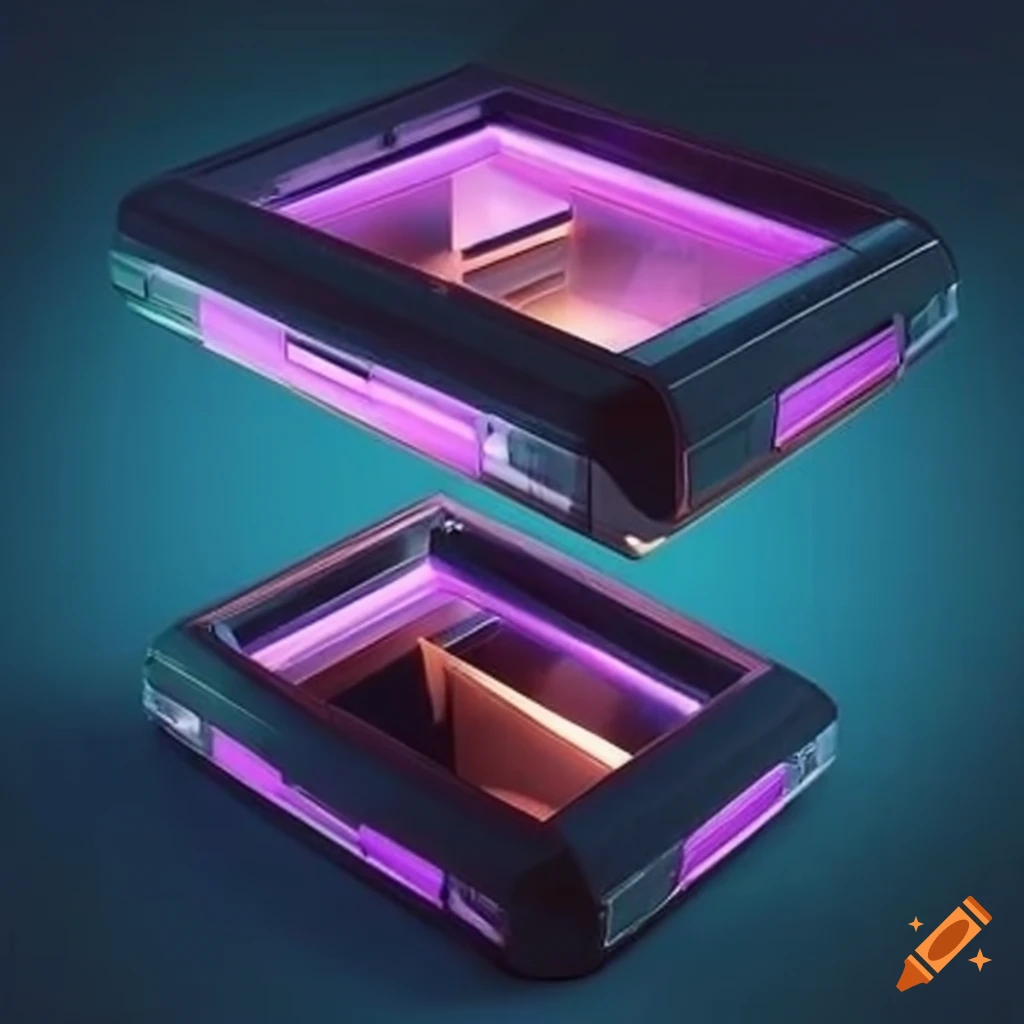 Futuristic box with fixing capabilities on Craiyon