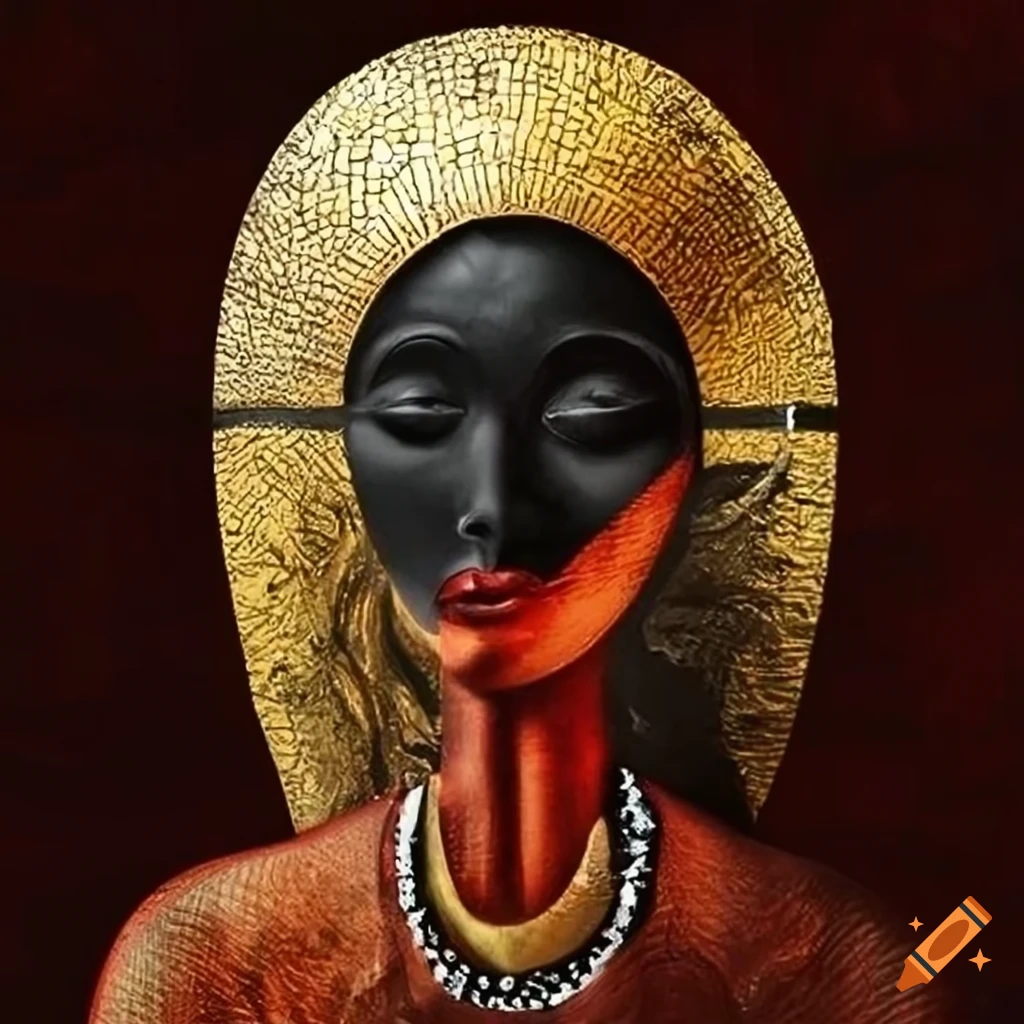 Picasso surrealism abstract art with african tribal influence on Craiyon