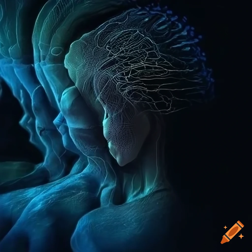 Intricate artwork of complex equations and maps on Craiyon