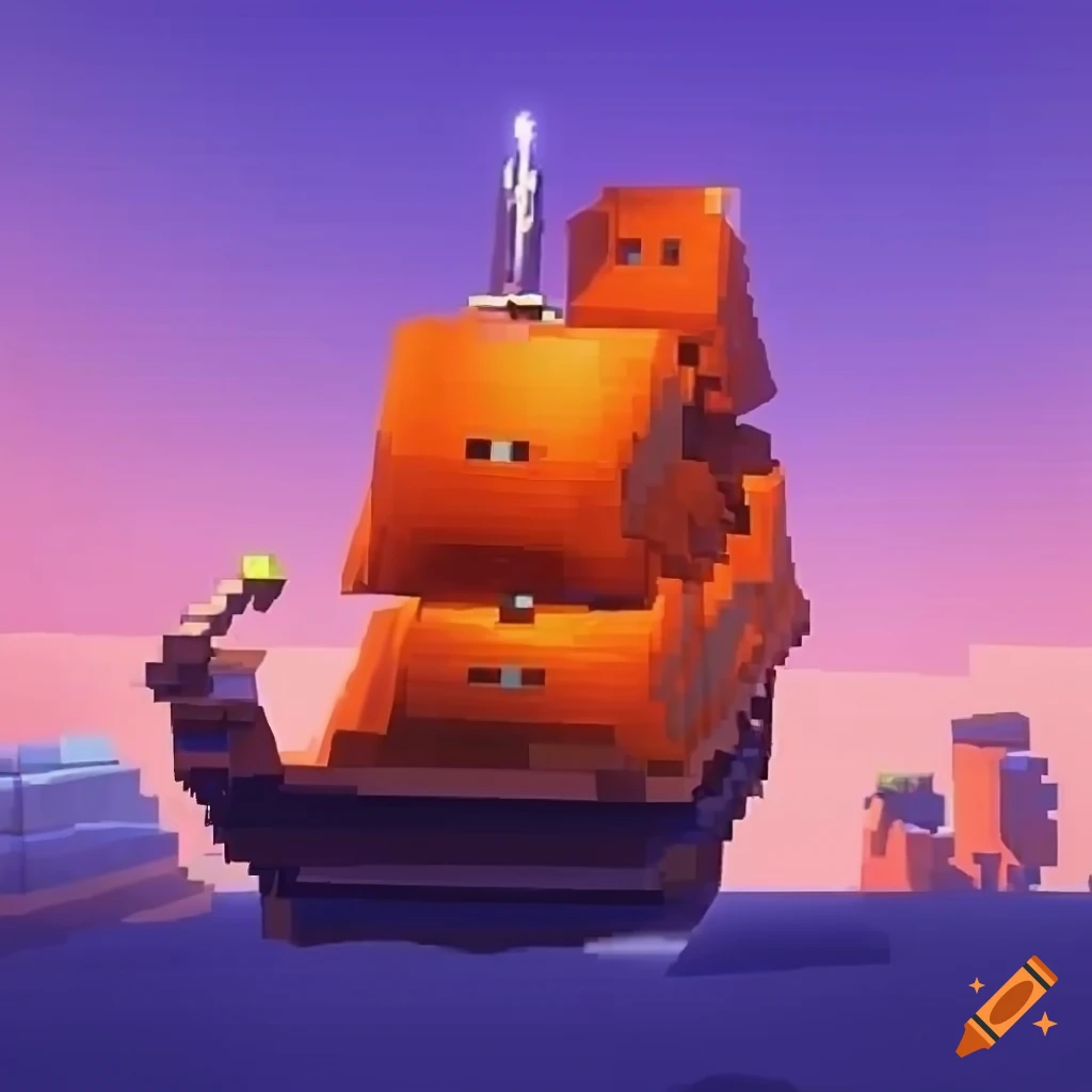 Skyblock server image on Craiyon