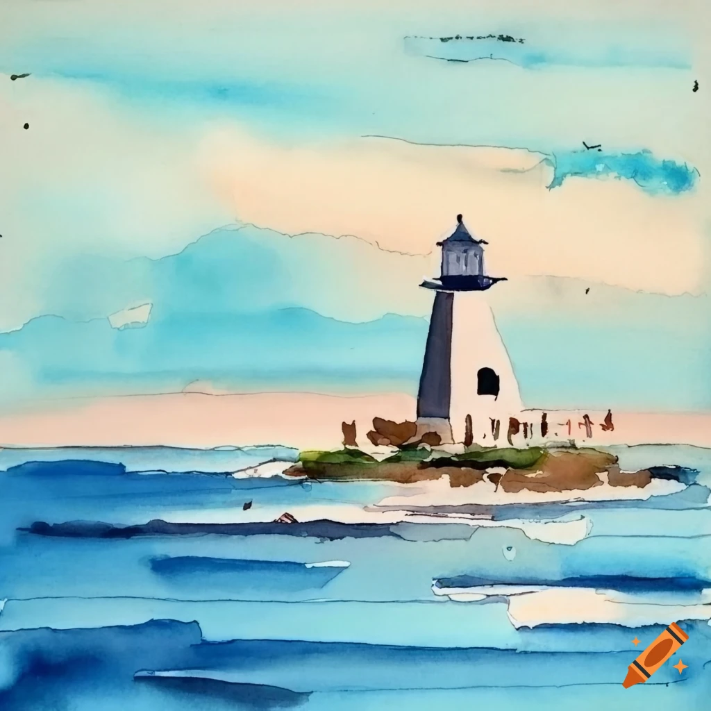 Impressionistic painting of Nantucket Island on Craiyon
