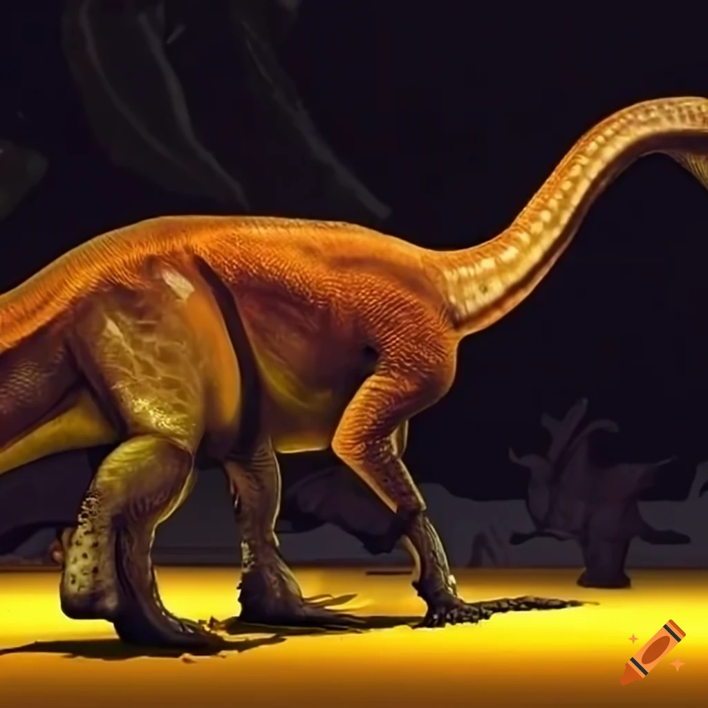 Servers with dinosaurs