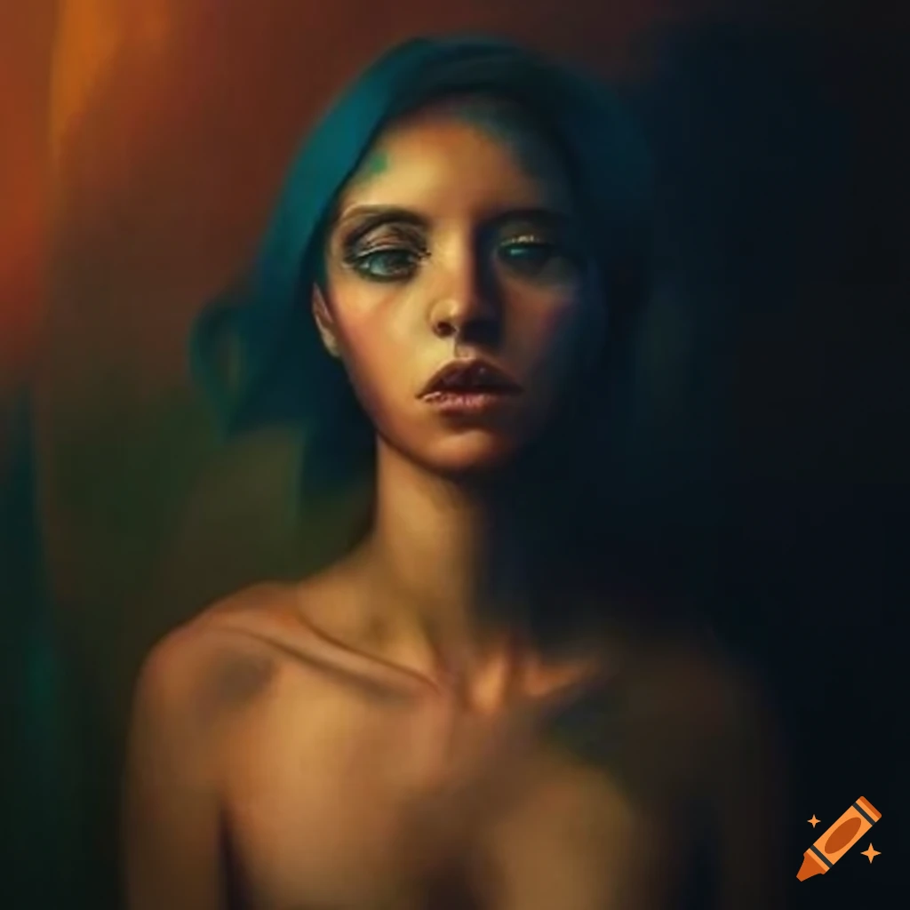 Portrait Artwork Of A Scandinavian Woman With Cinematic Lighting On Craiyon