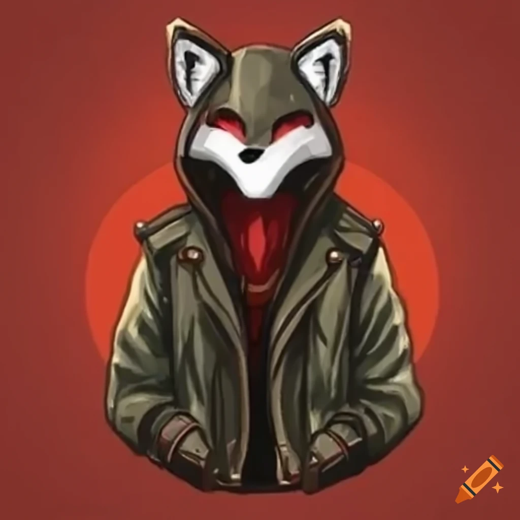 Image of a fox-masked assassin in a stylish jacket