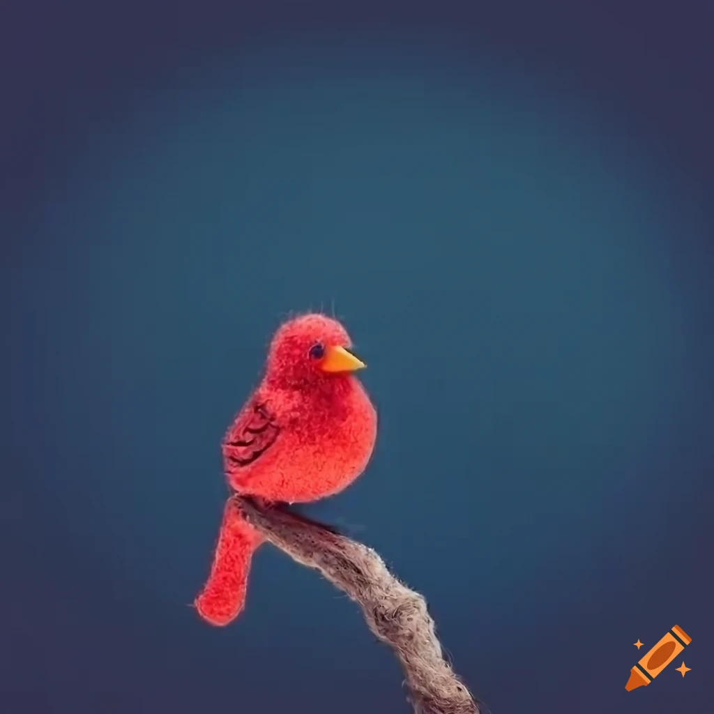 Paper Background With A Red Bird In A Tree Branch On Craiyon paper-background-with-a-red-bird-in-a-tree-branch-on-craiyon