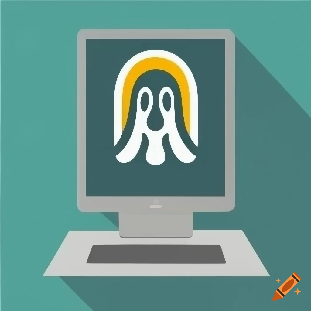 Ghost clip art for computer usage