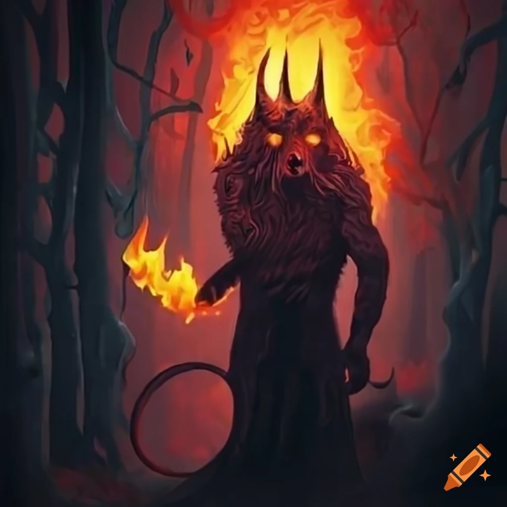 Hellhound on Craiyon