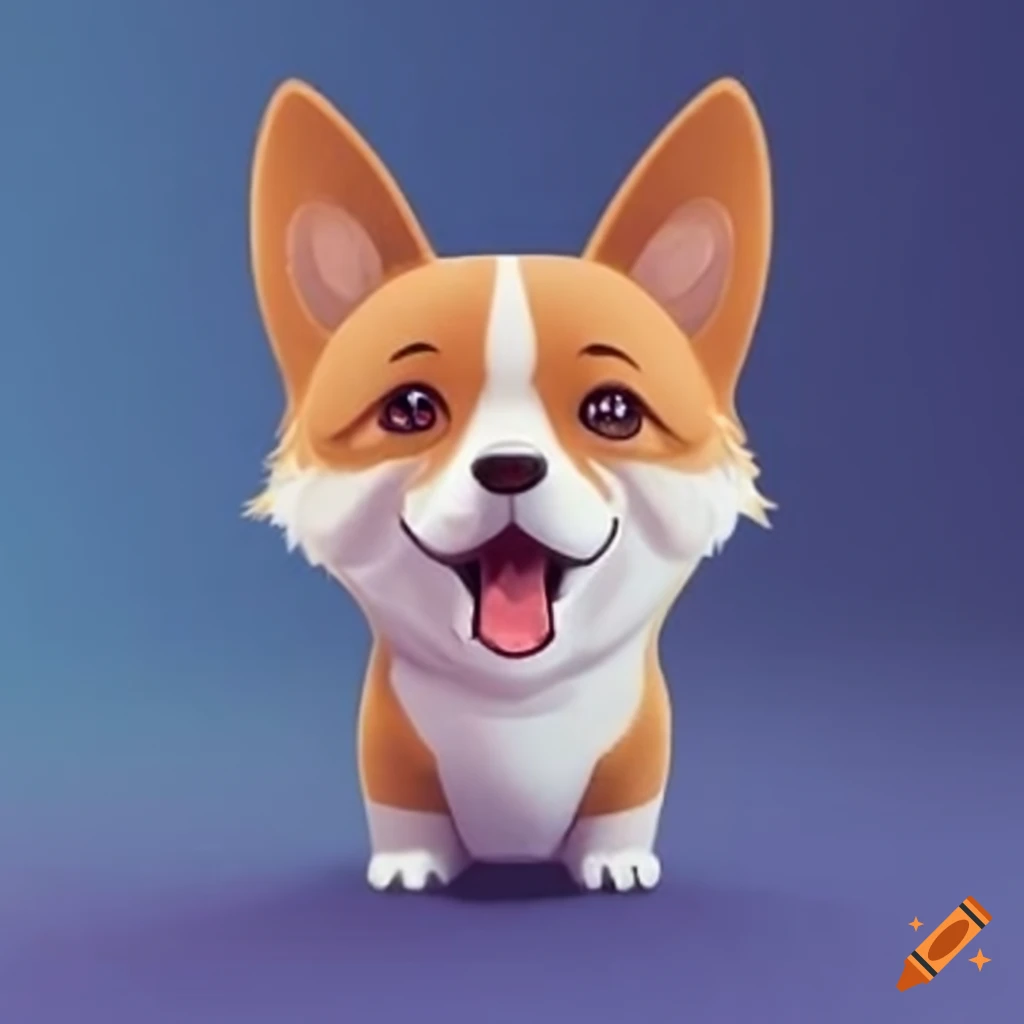 Corgi dog on Craiyon