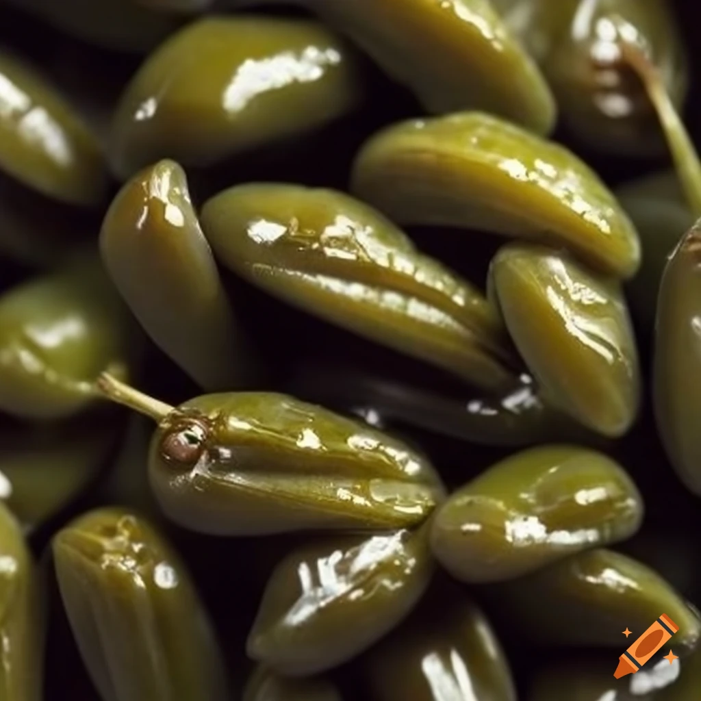 Jar of capers on Craiyon