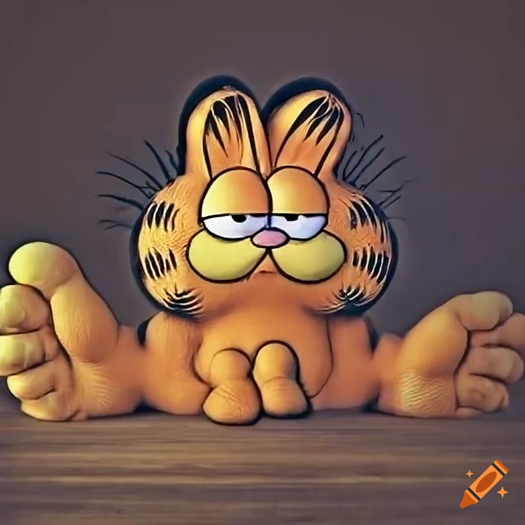 Garfield, star wars concept art by ralph mcquarrie, high quality matte ...