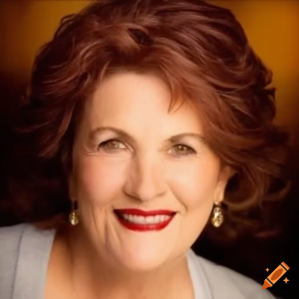 Professional portrait of Ellen McRae on Craiyon