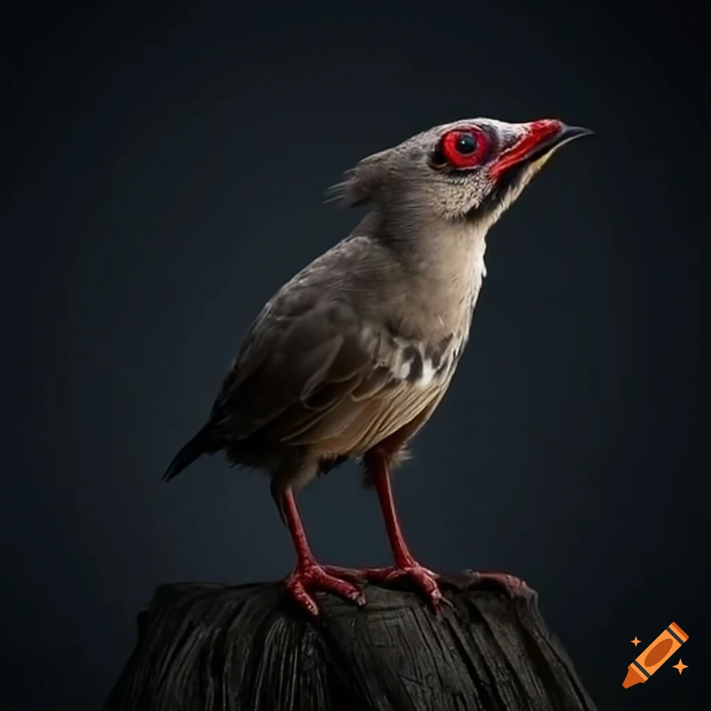 Hyper realistic bird on Craiyon