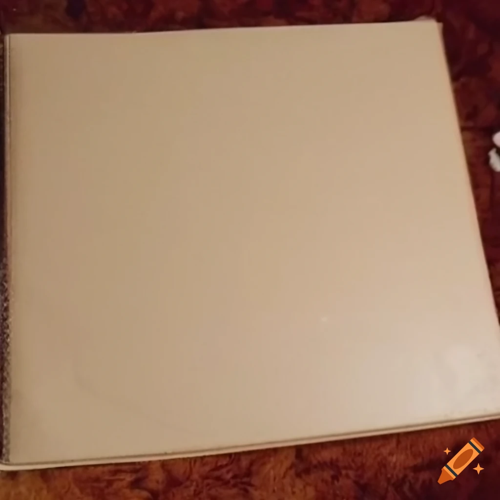 Homemade photo album on Craiyon