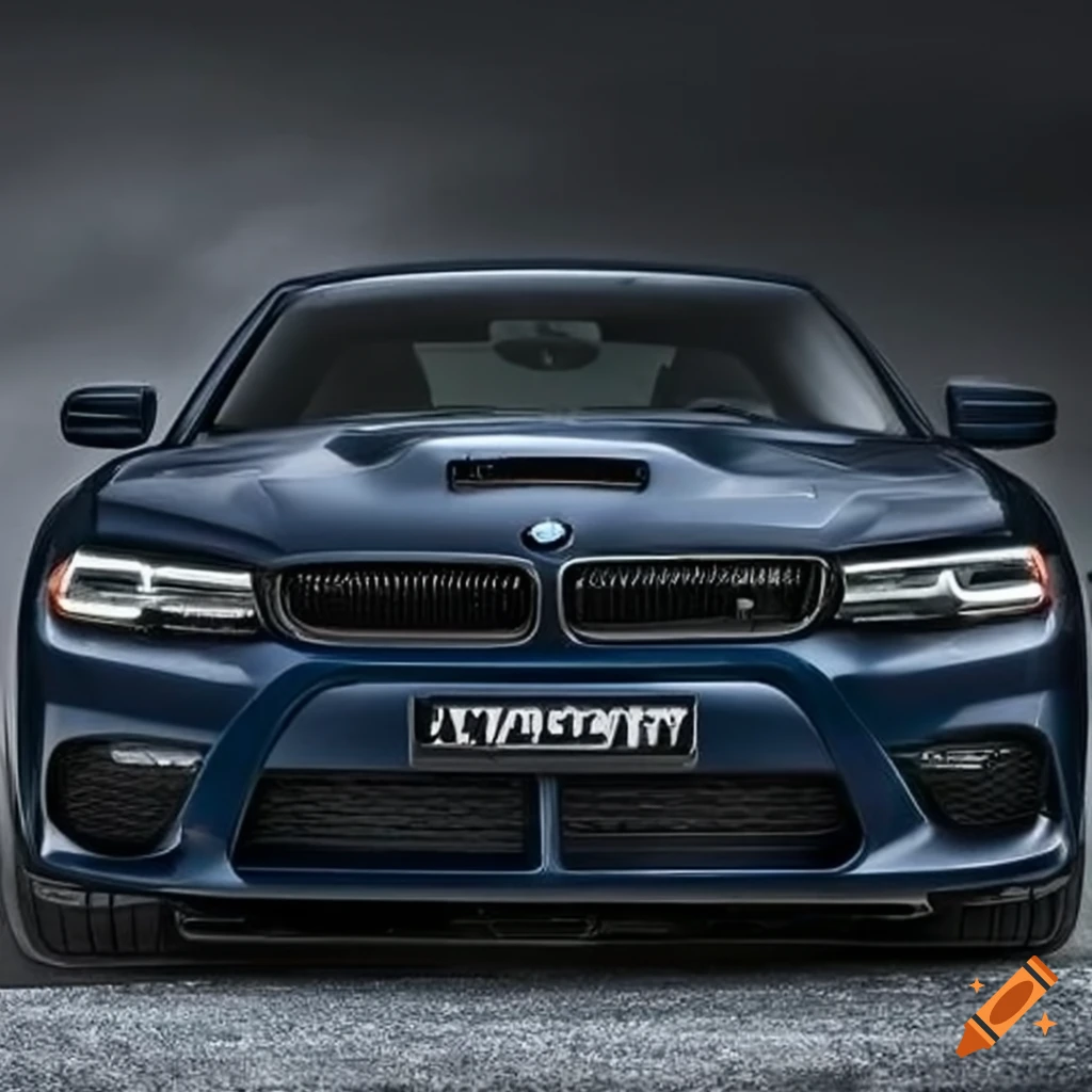 Luxury sports car bmw dodge charger