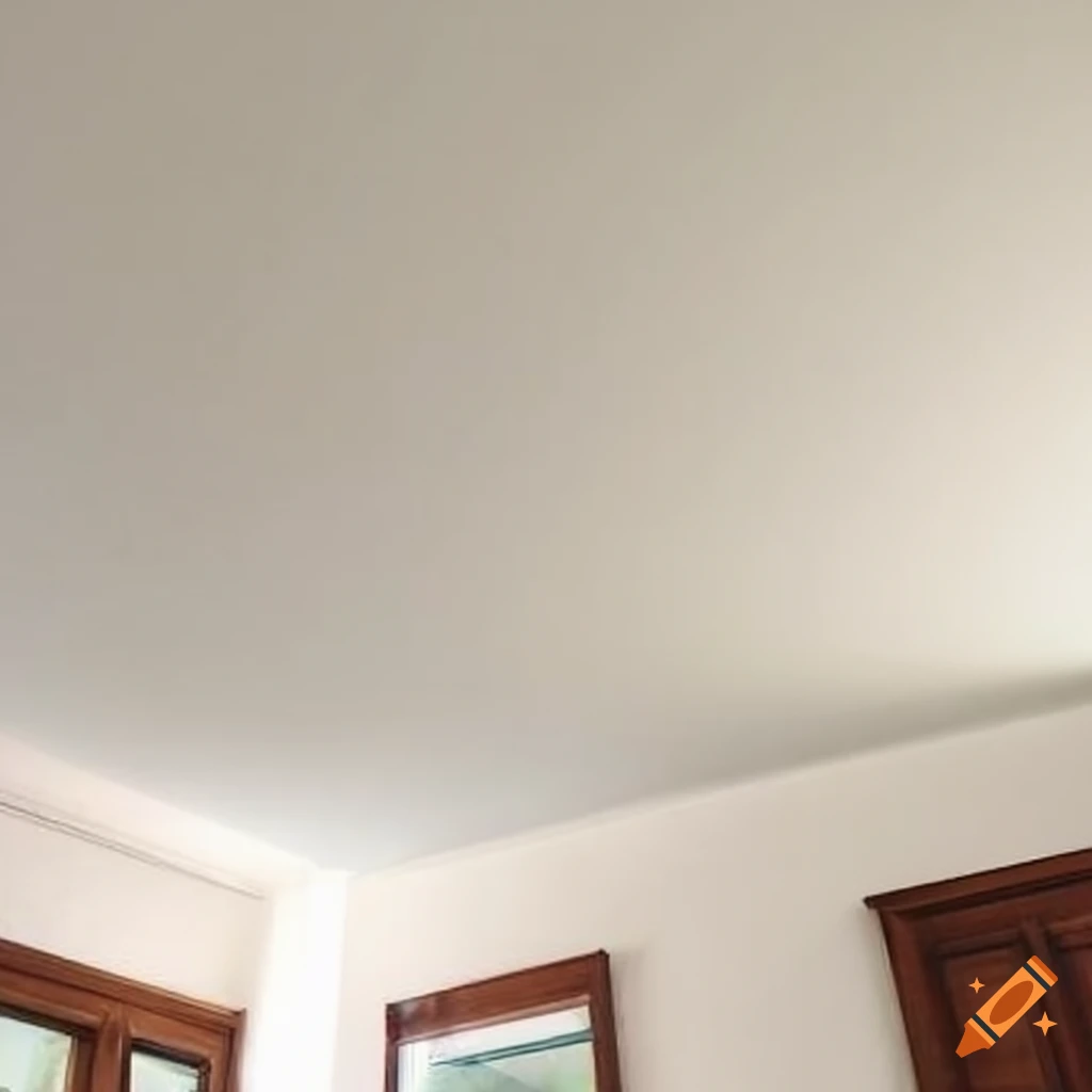 Room with extremely low ceiling on Craiyon