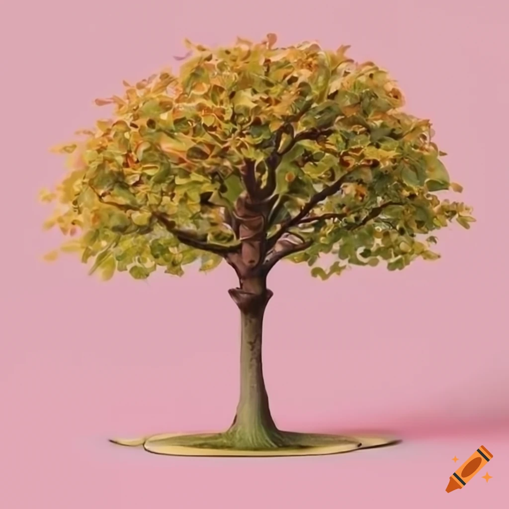 Hazelnut Tree Drawing