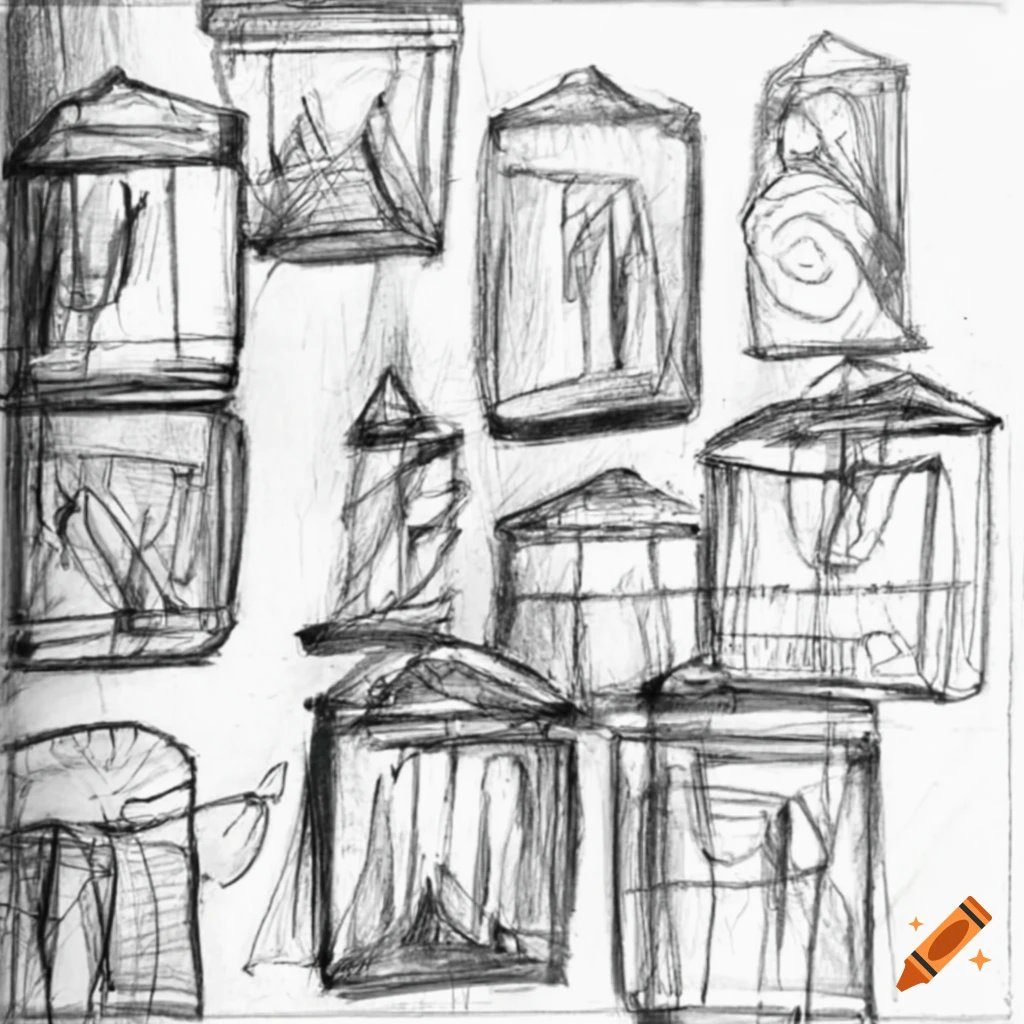 Vintage objects from the 30s, 40s, and 50s on Craiyon