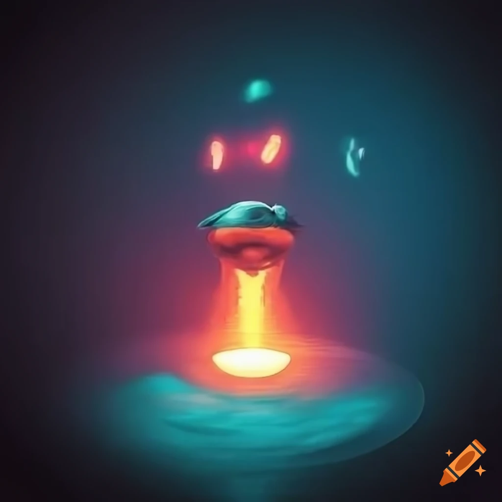 Illustration of high ping connection issue on Craiyon