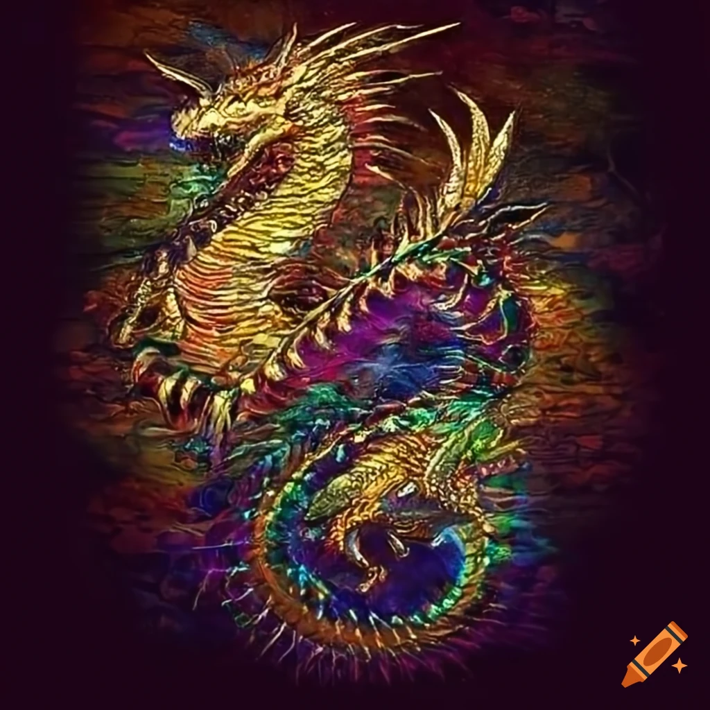 Humanoid dragon monster on Craiyon