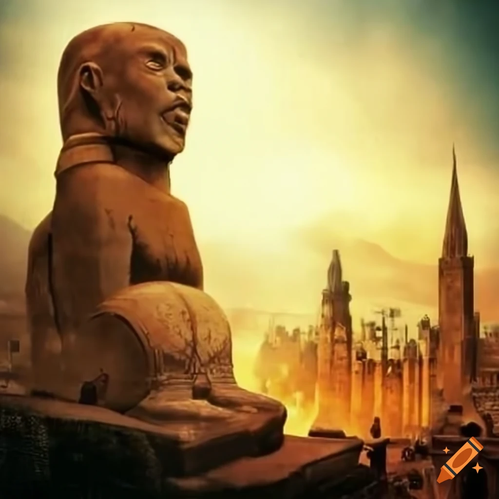 Image depicting the development of civilization