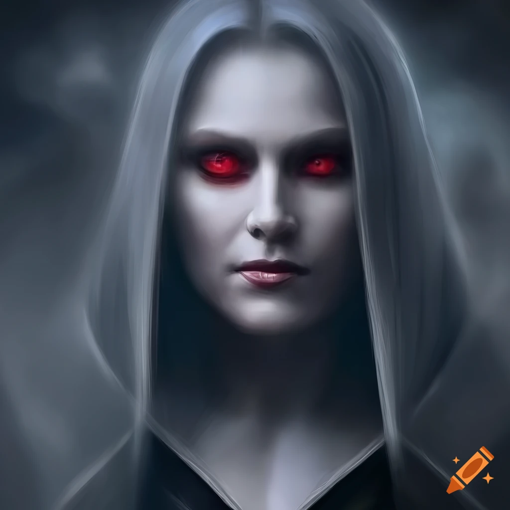 Willem dafoe portrayed as an albino sinister elf with red eyes and ...