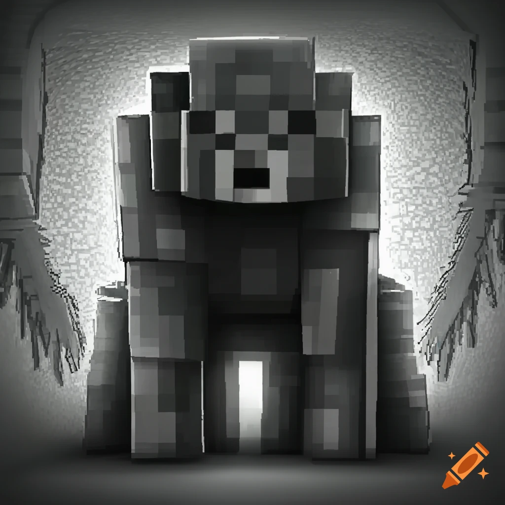 Minecraft ark experience on Craiyon