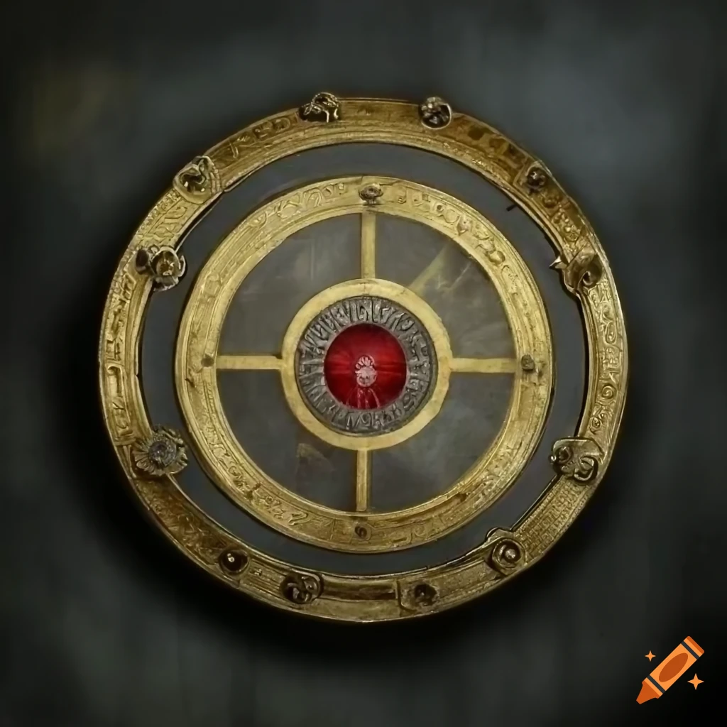 Hyper-realistic Thulian medallion from Wolfenstein 2009 on Craiyon