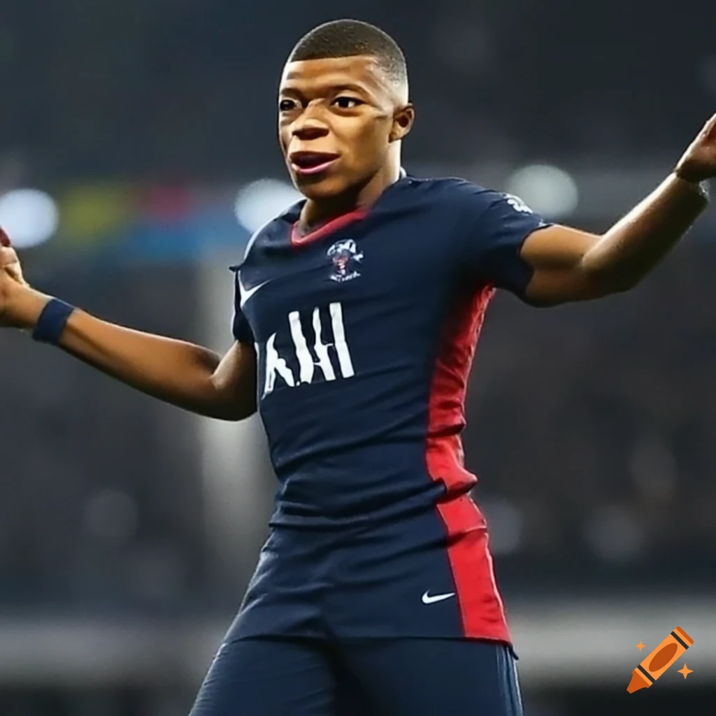 Kylian Mbappé playing football in a dangerous neighborhood in France on ...