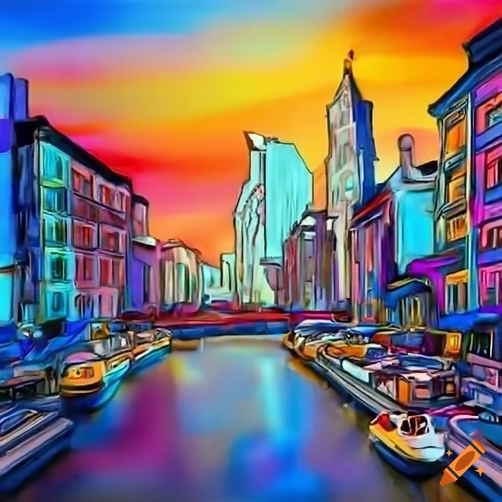 Image promoting urban exploration in thriving cities