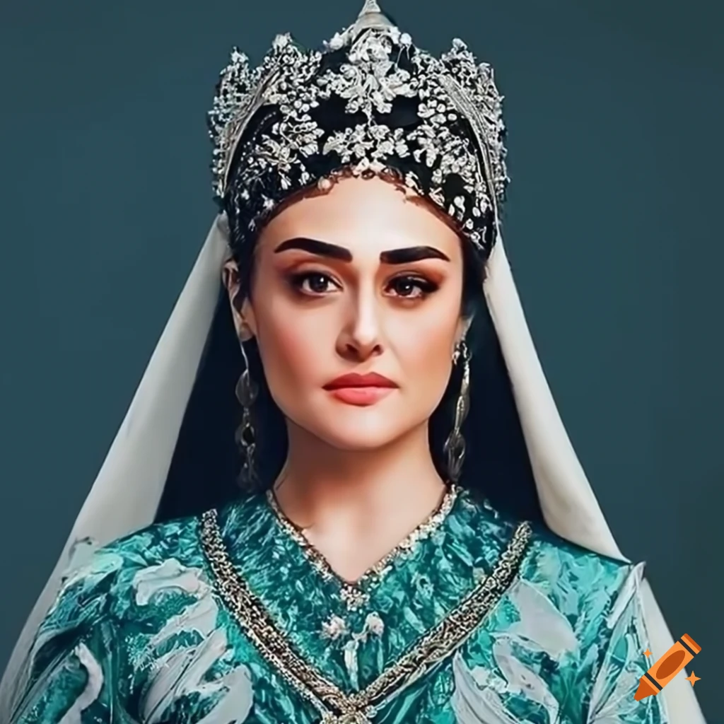 Halime sultan in ottoman valide sultan costume on Craiyon